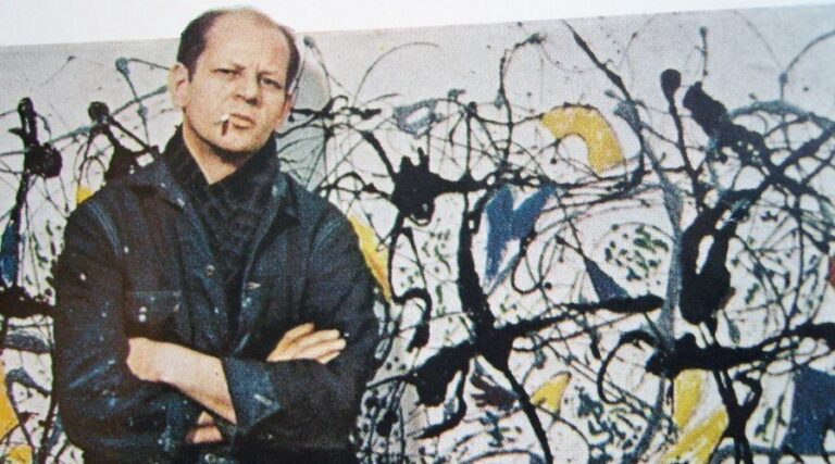 Jackson Pollock- Life, paintings, contribution, death- Easy explanation ...